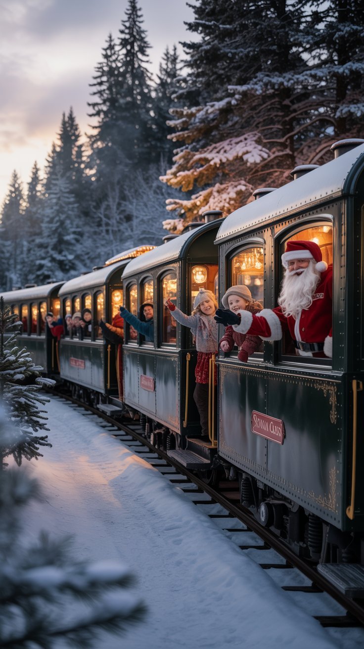 The Best Christmas Train Rides Across the United States - trippandora.com