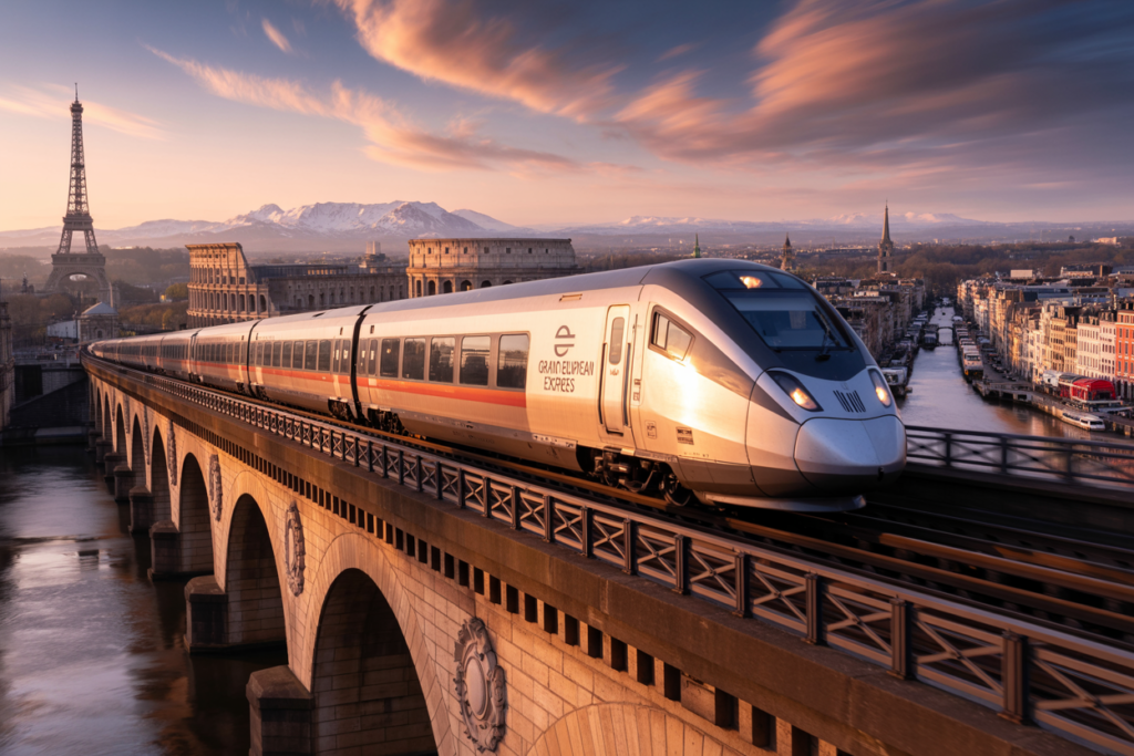Europe by Train: 20 Itinerary Ideas for 10 Days of Travel - trippandora.com