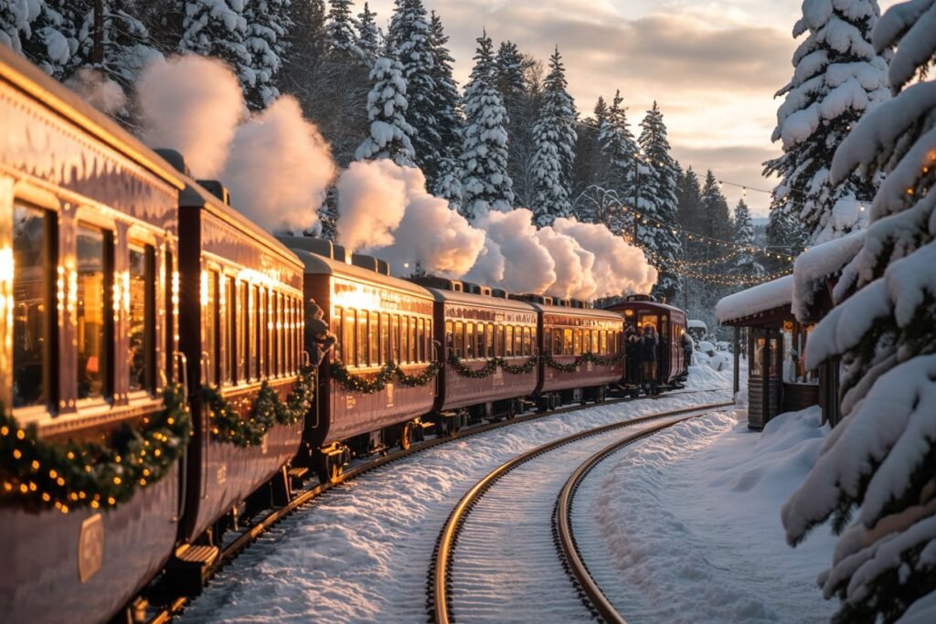 The Best Christmas Train Rides Across the United States - trippandora.com