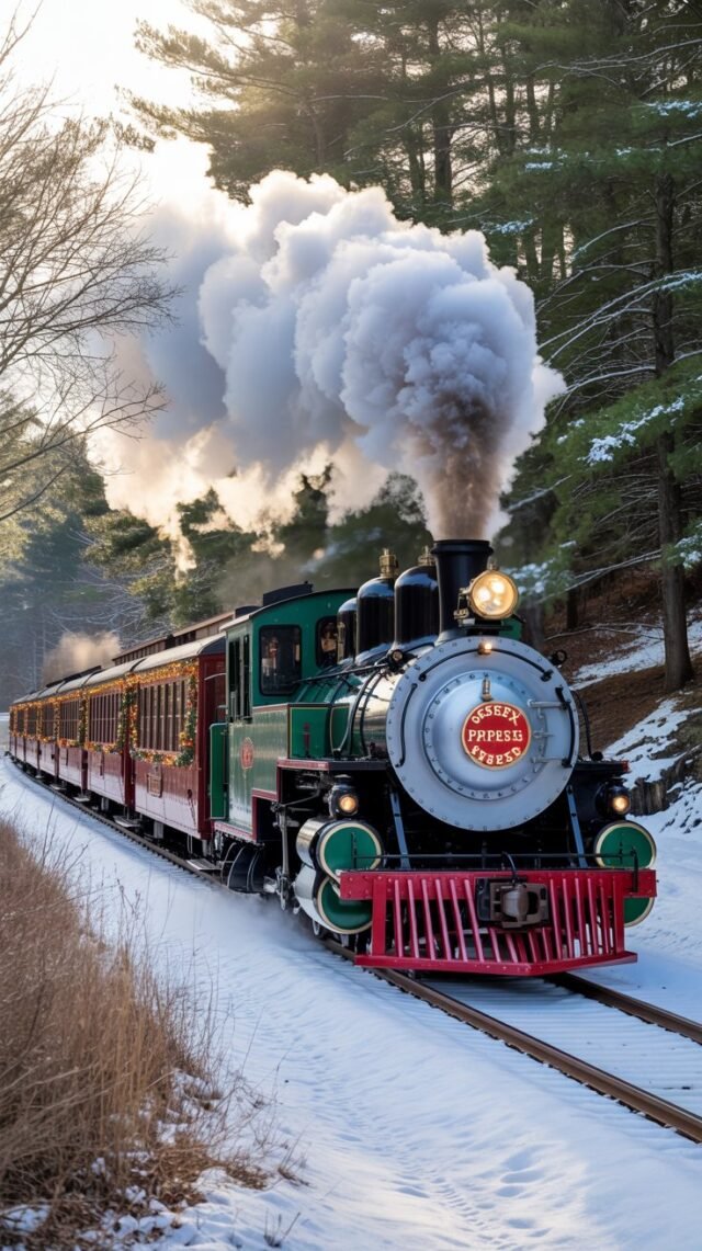 The Best Christmas Train Rides Across the United States - trippandora.com