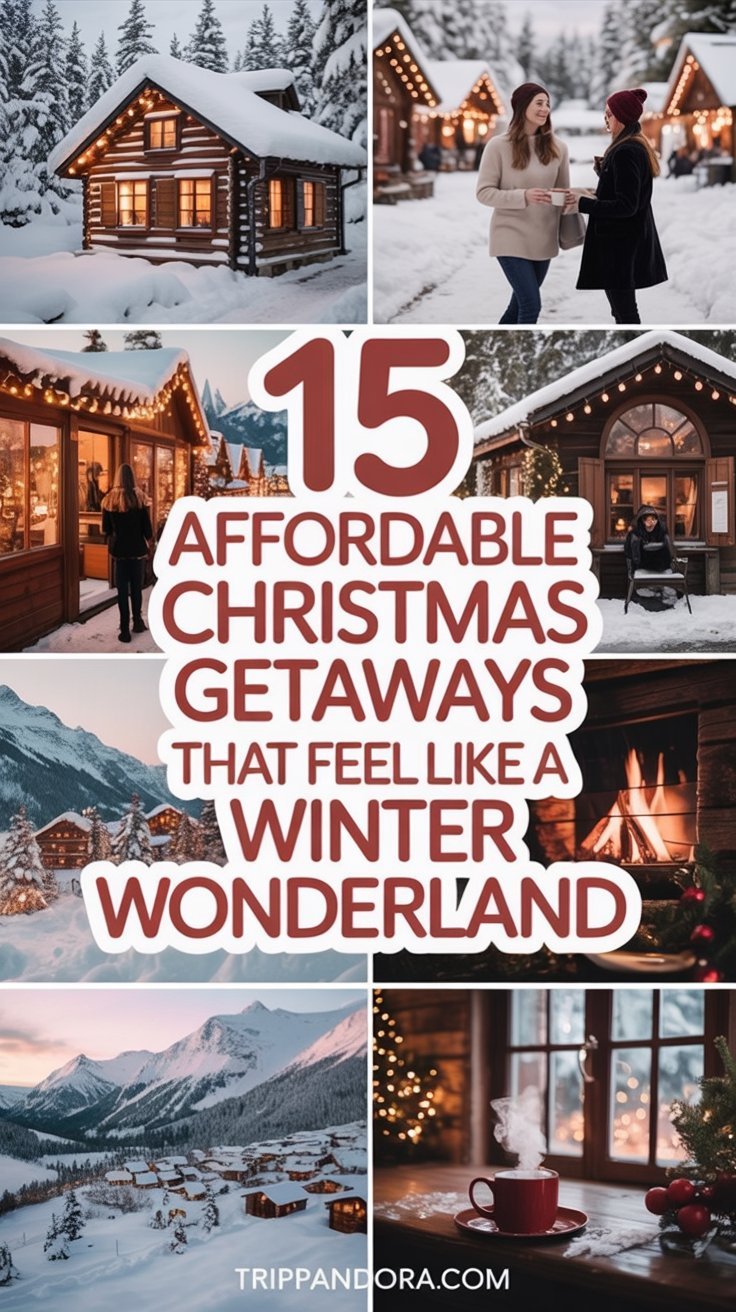 15 Affordable Christmas Getaways That Feel Like a Winter Wonderland ...