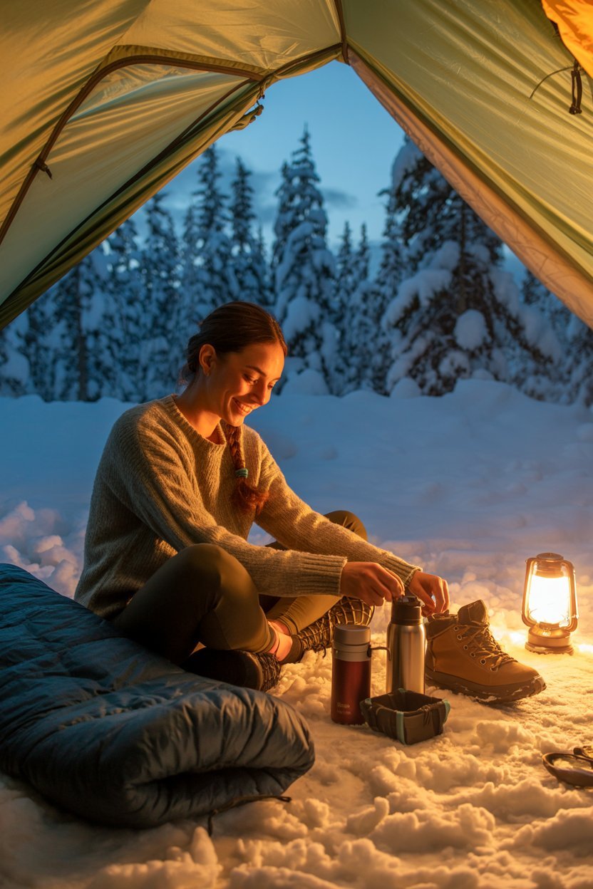 20 Cold Weather Camping Hacks for Staying Warm - trippandora.com