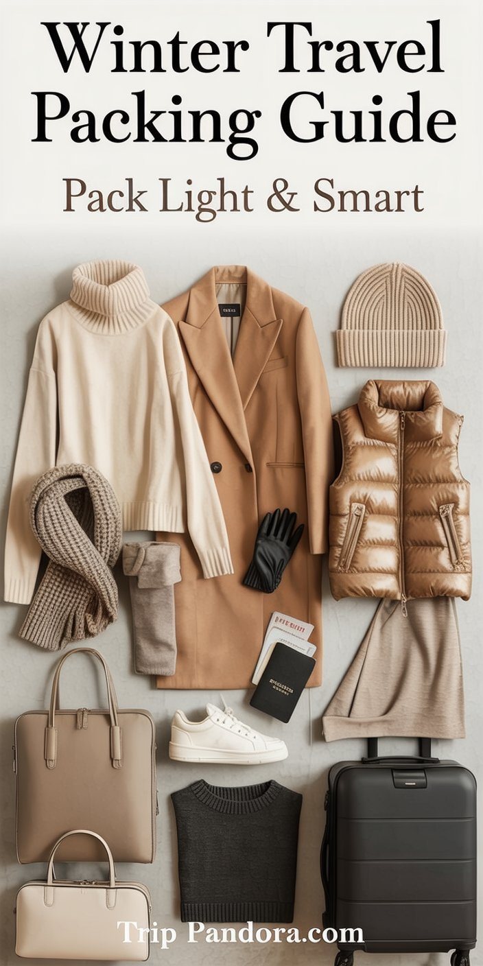Packing Light for Winter Travel: A Simple, Feminine Guide to Staying ...